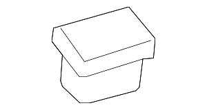 2010-2023 Lexus Deck Lid Latch Cover 64631-53020 | OEM Parts Online