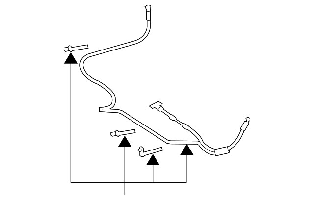 2010-2015 Lexus Deck Lid Release Cable 64607-53050 | OEM Parts Online