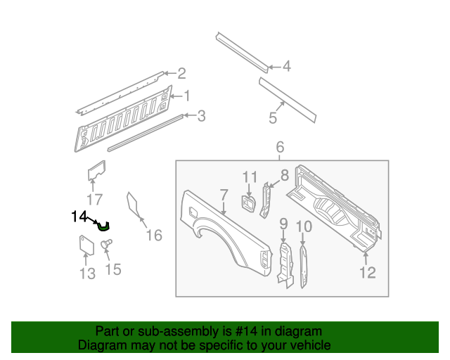 2005-2021 Nissan Filler Door Spring 78836-ZP40A | Nissan Parts Plus