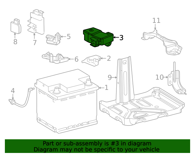 2021-2022 Toyota Mirai Terminal Cover 82821-62030 | Toyota Parts Center