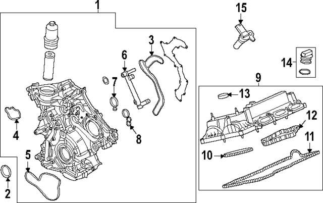 N2DZ-6582-C - Valve Cover 2022-2024 Ford Bronco | AutoNation Parts