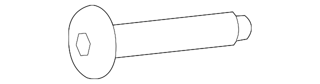 Genuine OEM Ford Part - High Mount Lamp Screw W717003-S900 | Genuine ...