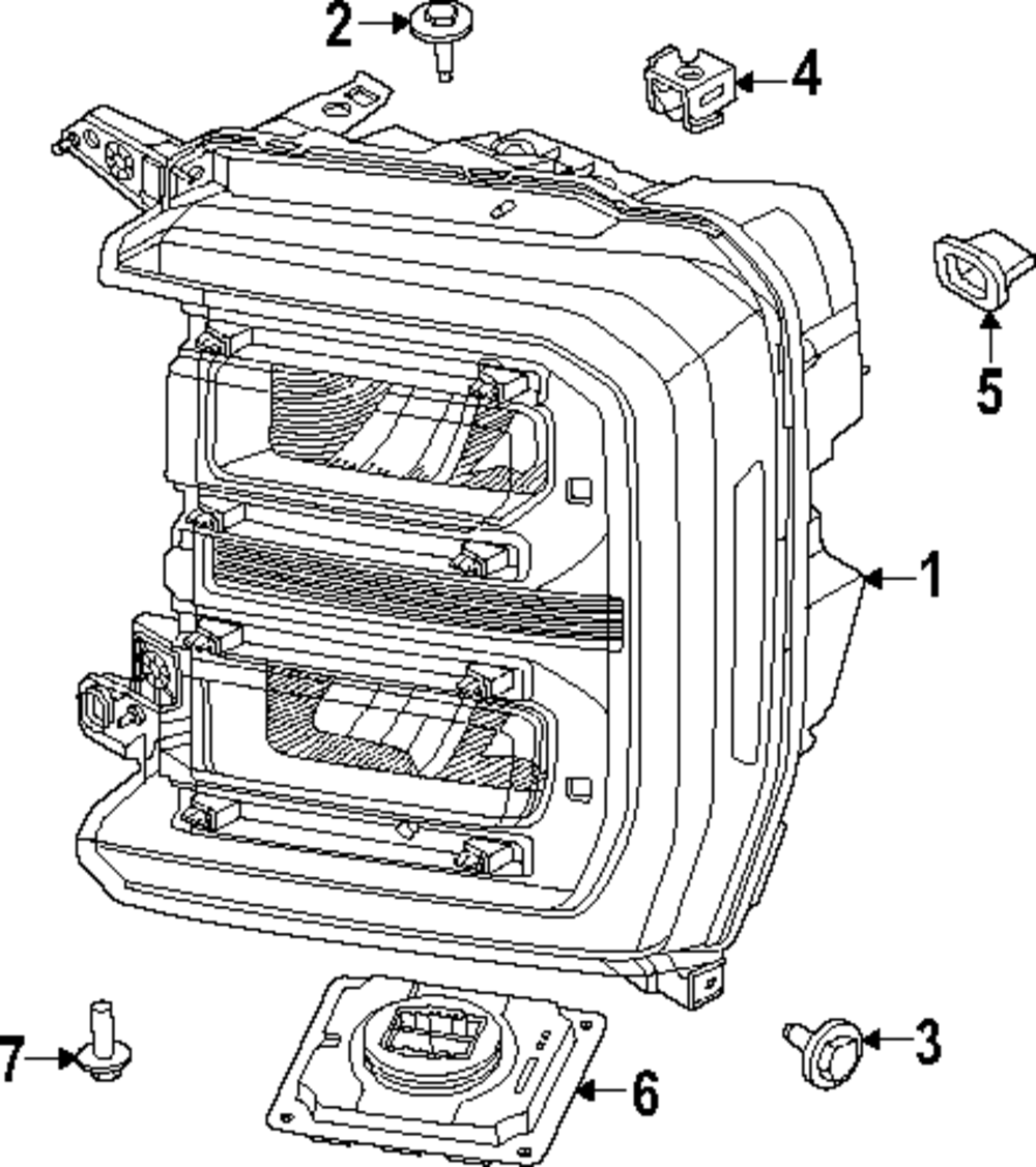 PC3Z-13008-L - Composite Assembly 2023-2024 Ford | Ford Parts Direct