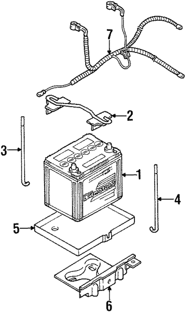0K01F-56210C - Hold Down Clamp 1999-2002 Kia Sportage | Kia.Parts Store