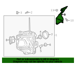 2019-2024 Chevrolet Blazer Lamp Bracket 84126208 GM | GMPartsDirect.com
