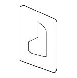 5220C489 - Front Plate 2008-2017 Mitsubishi Lancer | Mitsubishi Direct ...