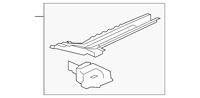2008-2023 Mitsubishi Side Member 5220C491 | QuirkParts