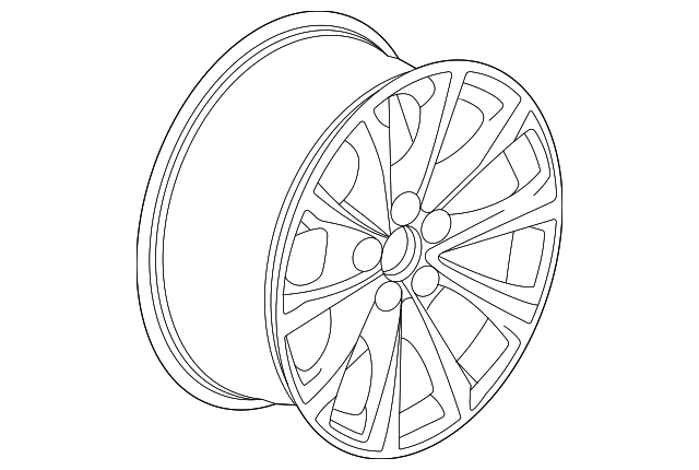 2020-2025 Cadillac CT5 20 Wheels 84289697 GM | GMPartsDirect.com