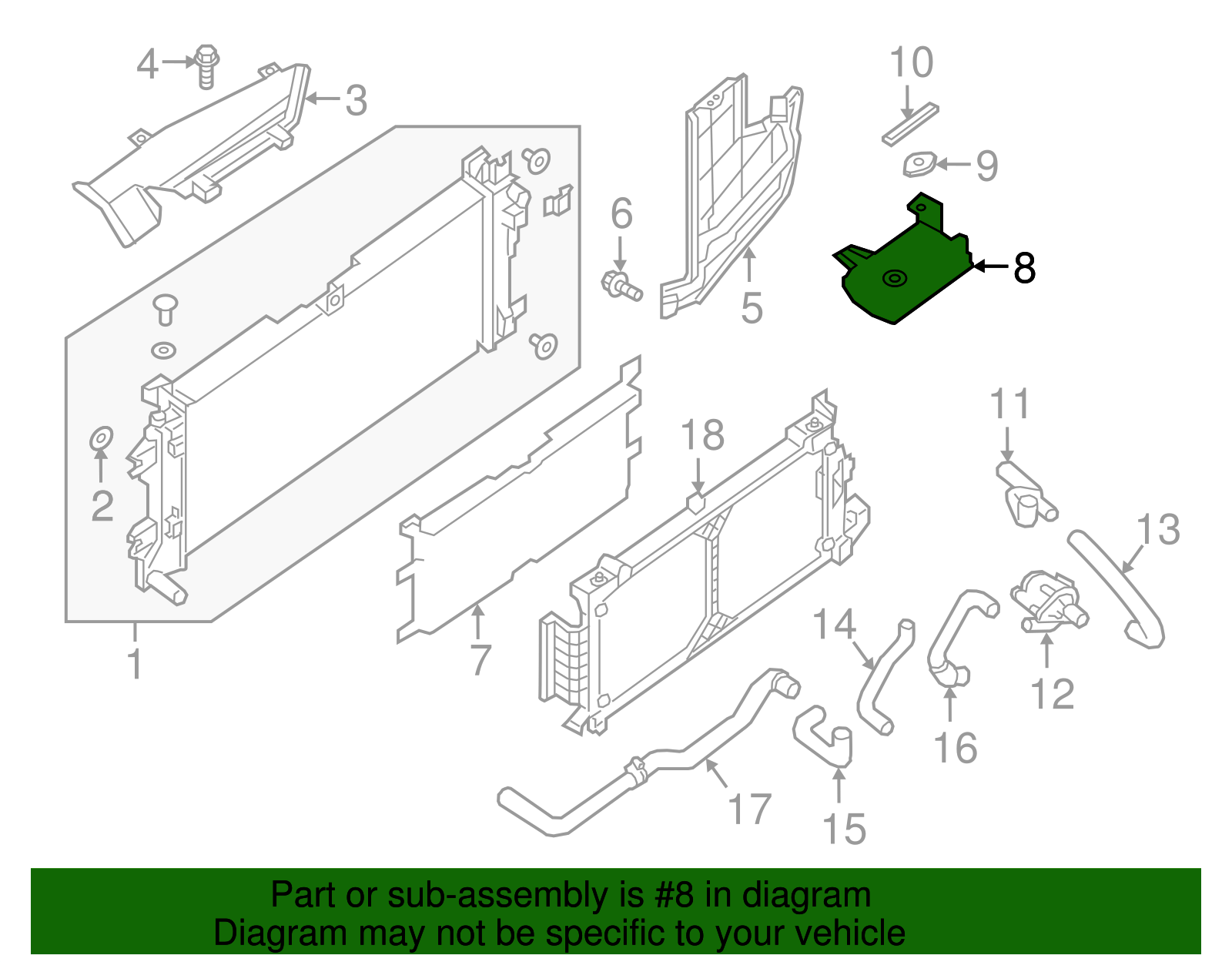 2013-2024 Nissan LEAF Reservoir Tank 21710-3NF0A | Ziegler Nissan of ...