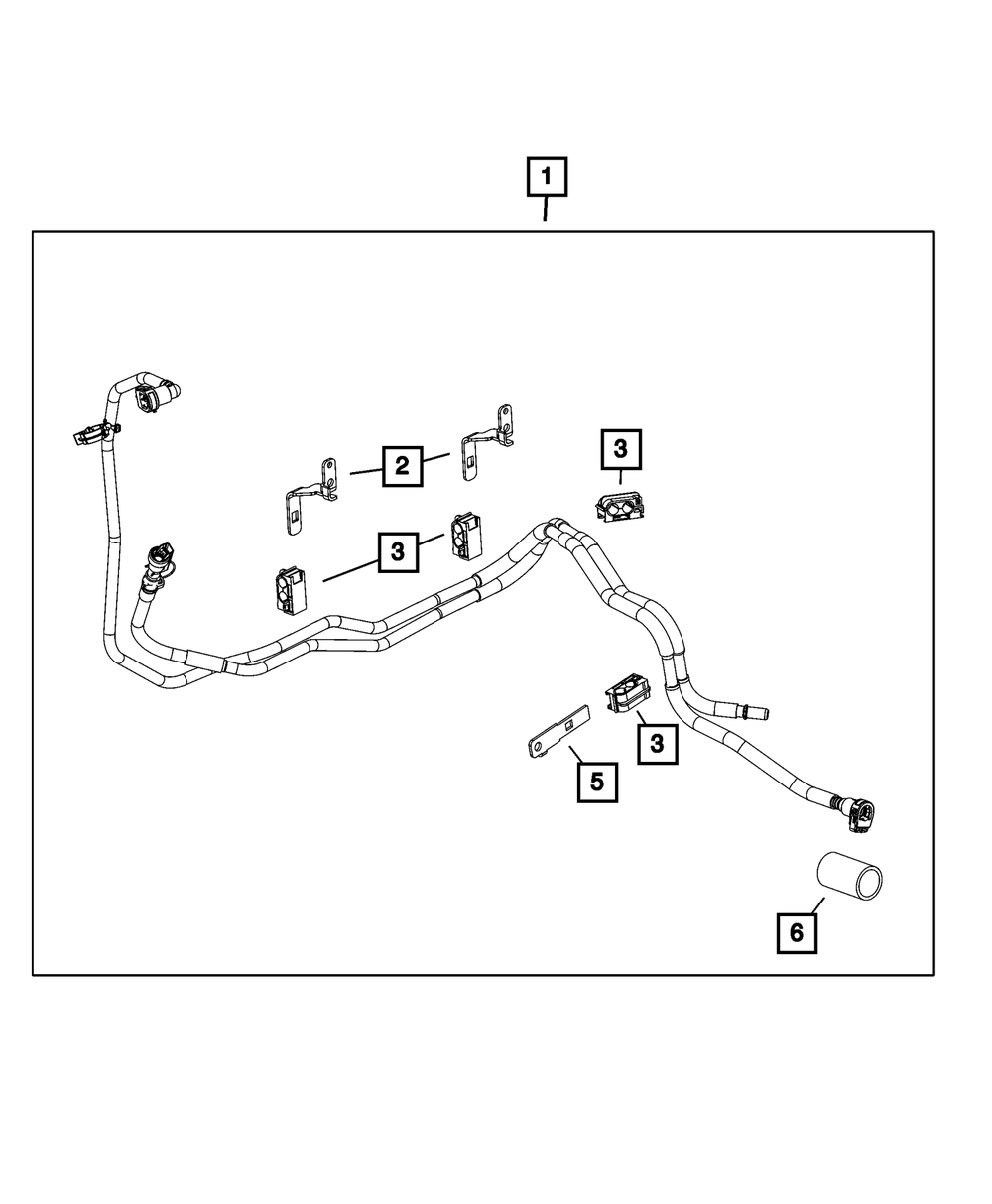 2025 Ram 1500 Fuel Line Bundle 68571544AB | Mopar eStore