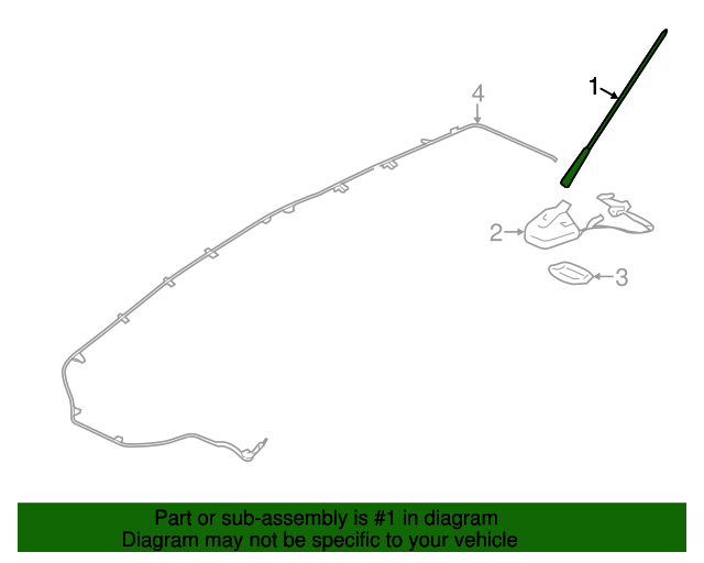 8723A217 - Mast 2011-2018 Mitsubishi | Mitsubishi Direct Parts