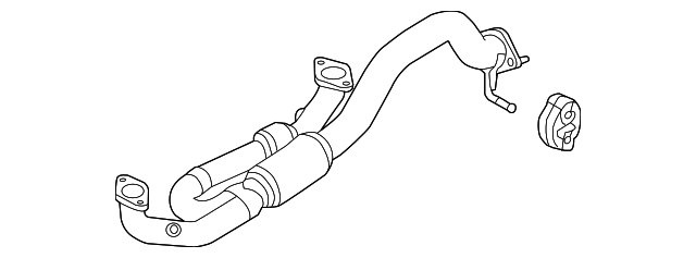 28610-A9100 - Front Pipe 2015-2018 Kia Sedona | Kia.Parts Store