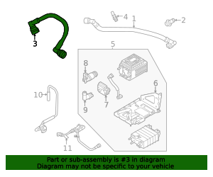 2020-2022 Ford PCV Hose LC3Z-6A664-A | OEM Parts Online