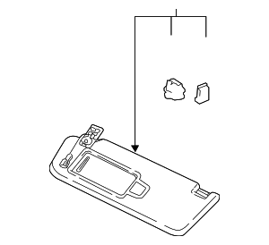 2018-2024 Volkswagen Tiguan Sun-Visor 5NN-857-551-L-SX4 | OEM Parts Online