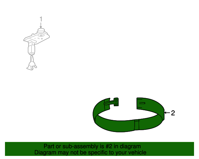 22969960 - Spare Wheel Heat Shield - 2007-2017 GM | World Parts Direct