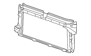 2015-2020 GM Radiator Air Seal 84241506 GM | GMPartsDirect.com