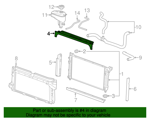 23141866 - OEM GM BAFFLE GMPartsCenter.net | GM Parts Center