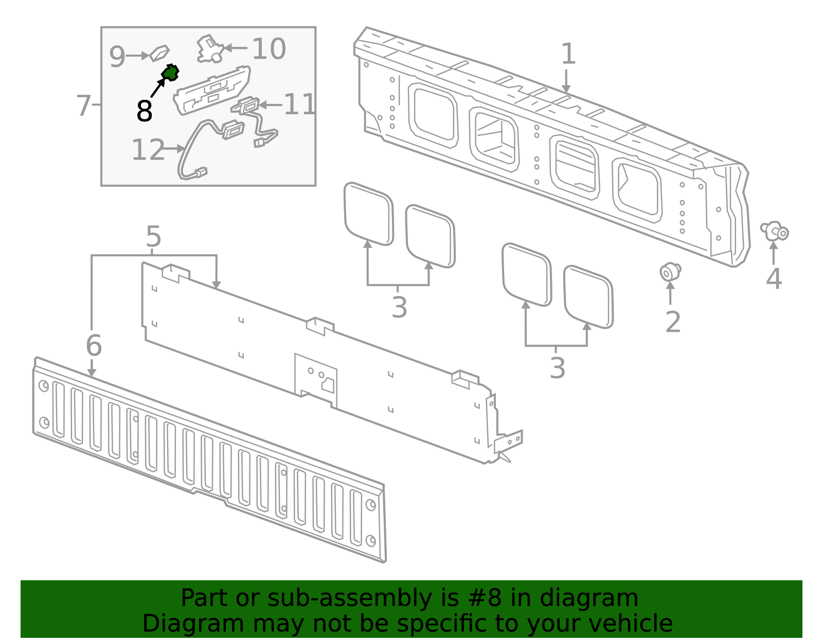 2019-2025 GM Rearview Driver Information Camera 84676845 | OEM Parts Online