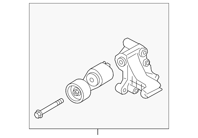 2019-2023 Genesis G70 Tensioner Assembly 25280-2CTA0 | OEM Parts Online
