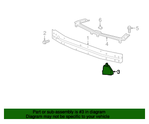 22976852 - Front Bumper Fascia Energy Absorber 2016-2020 Buick Envision ...