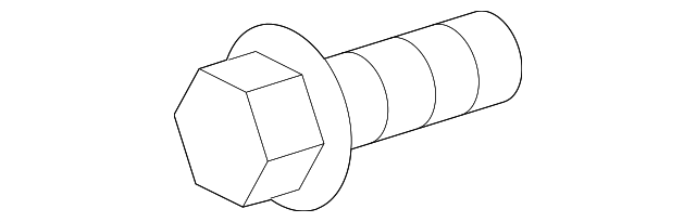 2016-2020 Buick Envision M8x1.25x25 Front Bumper Impact Bar Bolt ...