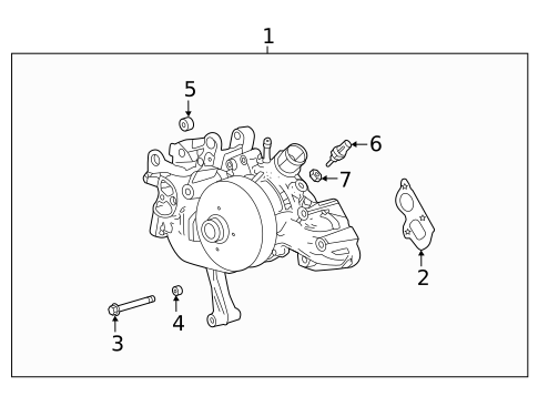 Water Pump for 2025 Chevrolet Express 3500 | GM Parts Center