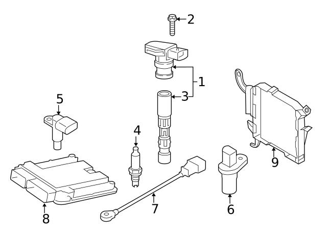 8W0-907-647-A - ECM Bracket 2017-2023 Audi | Audi OEM Parts