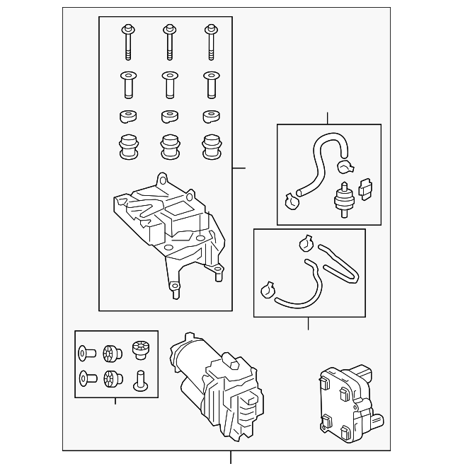 2019-2024 Audi Air Compressor 4M0-616-005-H | Audi USA Parts