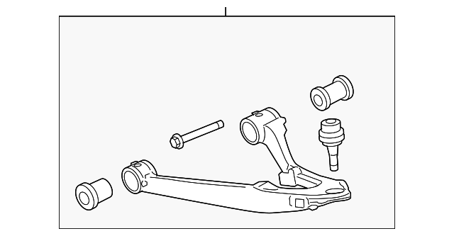 84114507 - Front Driver Side Lower Control Arm 2016-2020 GM ...