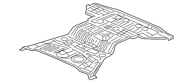 04655-TGS-A00ZZ - Panel Set, Rear Floor 2019-2020 Honda Passport ...
