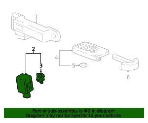 74940-TR0-003 - Warning Buzzer 2013-2021 Honda | Honda Parts Online