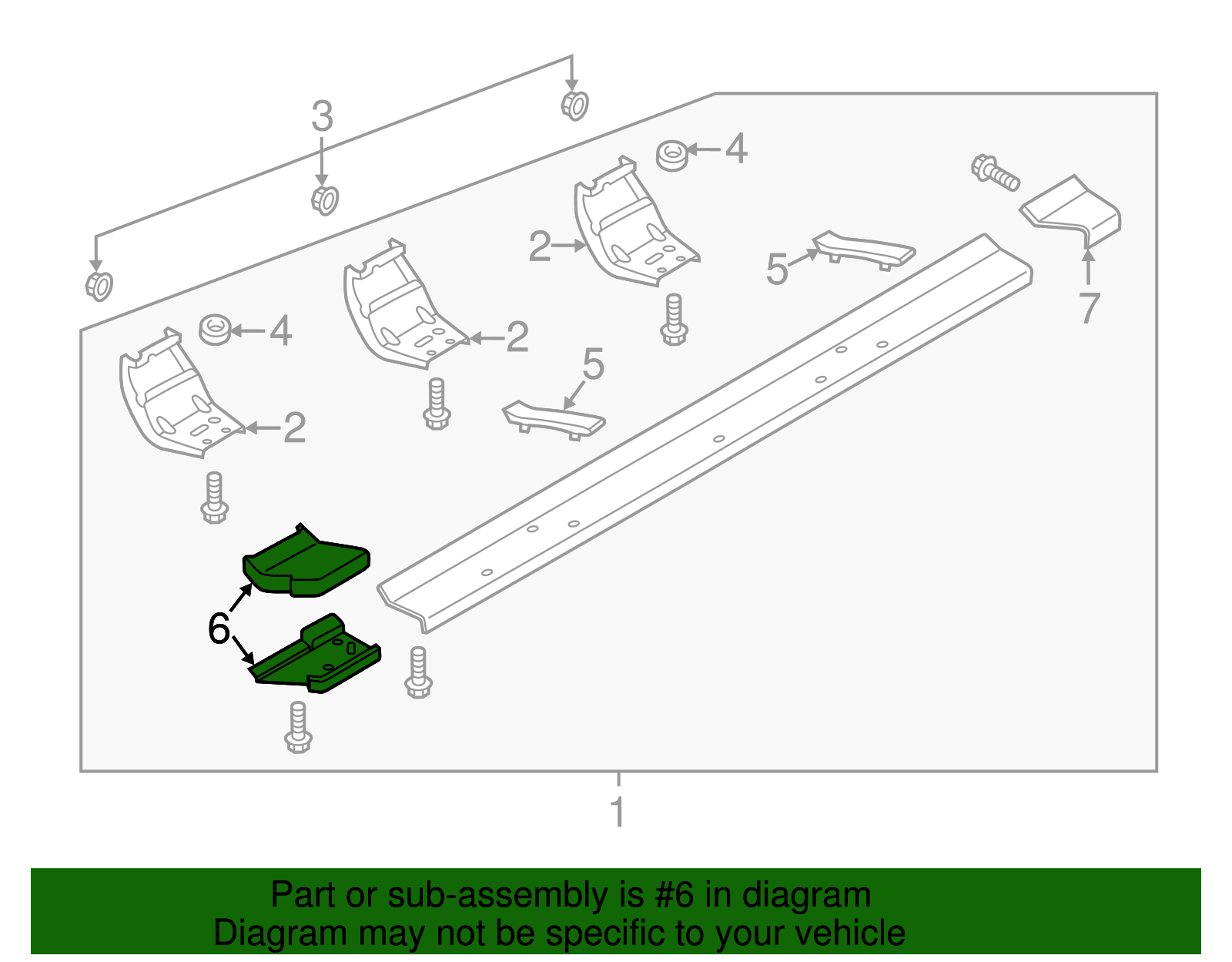JL1Z-16A455-BA - Front Cap 2018-2024 Ford Expedition | Big 3 Auto Parts