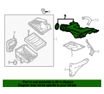 2014-2020 GM Air Cleaner Outlet Duct 85002133 | TascaParts.com