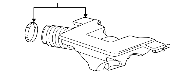2014-2020 GM Air Cleaner Outlet Duct 85002133 | OEM Parts Online