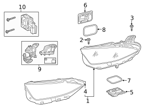 290-906-37-00 - Headlight 2019-2020 Mercedes-Benz | AutoNationParts.com
