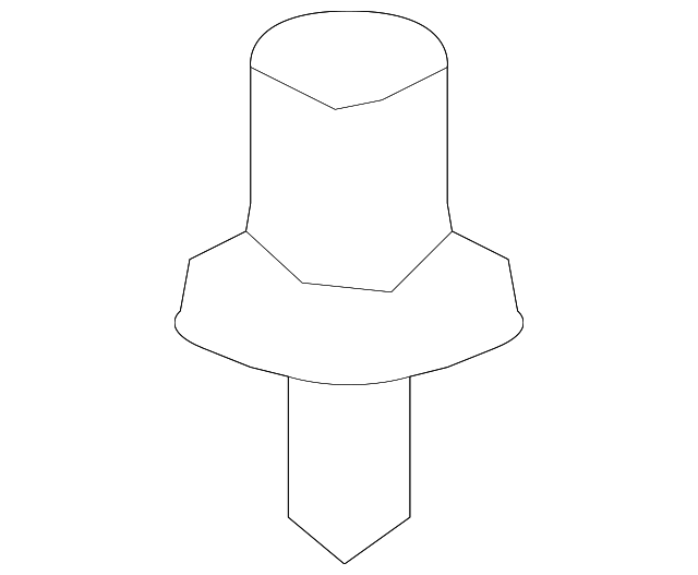 2018-2020 Buick Front Bumper Fascia Retainer 90450482 | GM AutoNation Parts