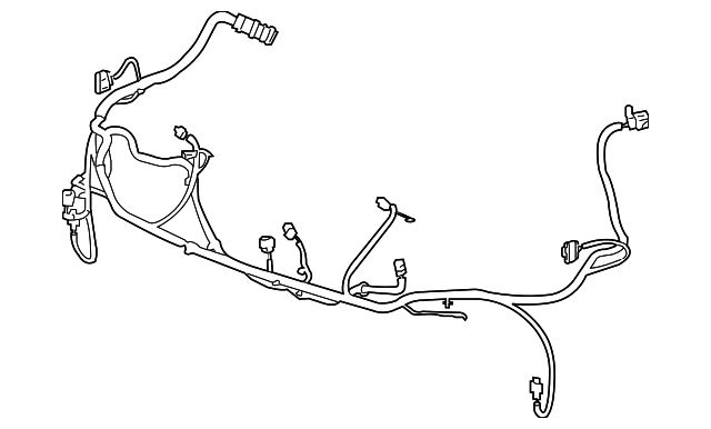 2012-2016 Chevrolet Headlight Wiring Harness 22870593 GM ...