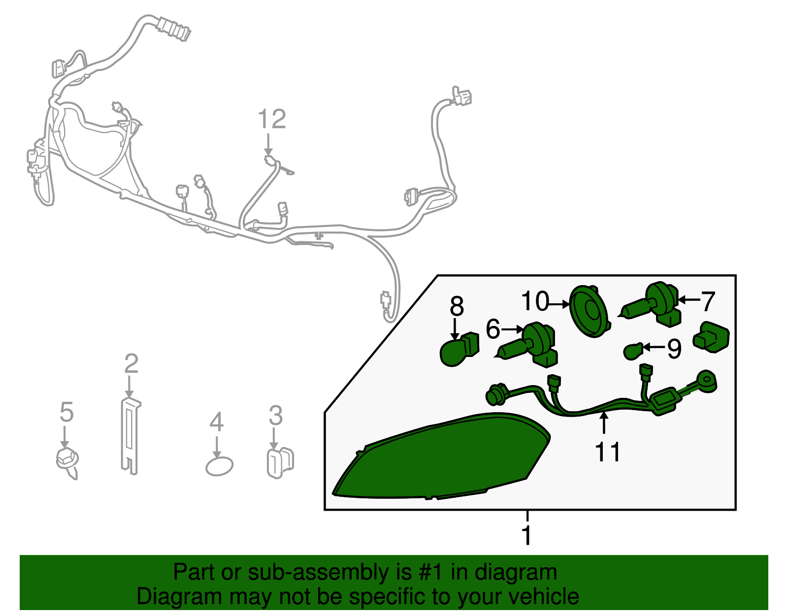 25958360 - Passenger Side Headlamp Assembly 2006-2016 Chevrolet ...
