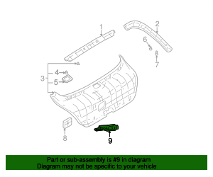 2000-2004 Hyundai Accent Handle 81720-25020 | OEM Parts Online