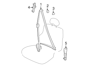 88811-3F500LK - Anchor Cover 2004-2005 Kia Amanti | Kia.Parts Store