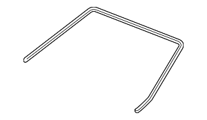 75533-47030 - Windshield Molding - 2004-2009 Toyota Prius | OEM Genuine ...