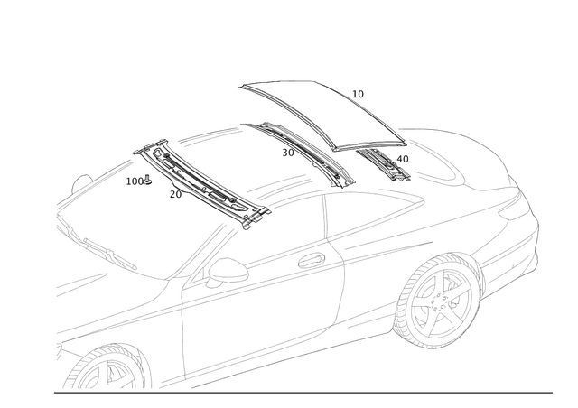 217-657-01-09 - Paneling, Roof 2021 Mercedes-Benz S560 | Mercedes-Benz ...