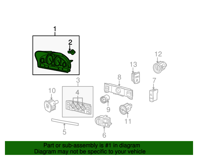 2007-2009 Land Rover Range Rover Instrument Cluster LR014342 | OEM ...