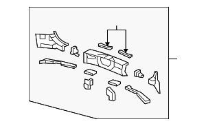 2010-2012 Acura RDX Panel, Rear 66100-STK-315ZZ | OEM Parts Online