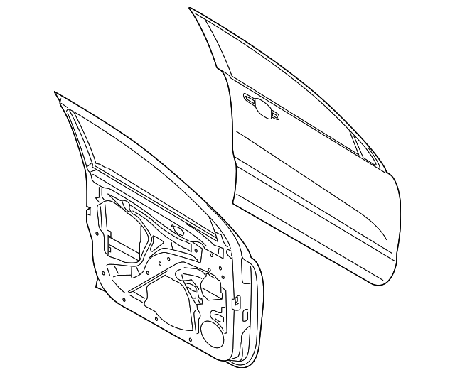 2019-2023 Ford Ranger Door Shell KB3Z-2120125-A | Village Ford