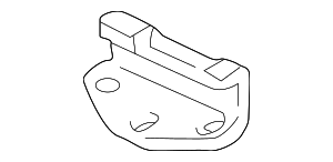 Genuine BMW 54-31-8-204-285 | Tension Rope Base Plate | FREE Shipping ...