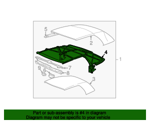 Genuine BMW 54-31-7-030-541 | Frame Assembly | FREE Shipping on Most ...