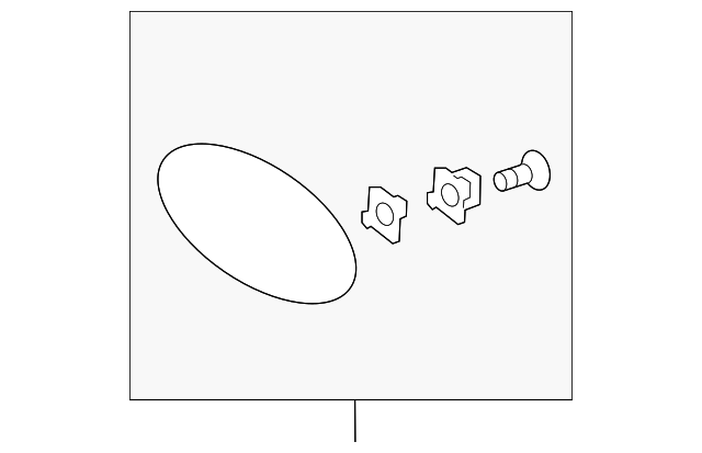 86300-2B000 - Emblem - 2007-2015 Hyundai | Conicelli Hyundai