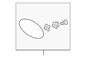 86312-2M100 - Badge, Replacement - 2010-2016 Hyundai Genesis Coupe ...