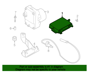 34-52-1-090-976 - ABS Control Unit - 1994-2001 BMW | Buy BMW Parts Now